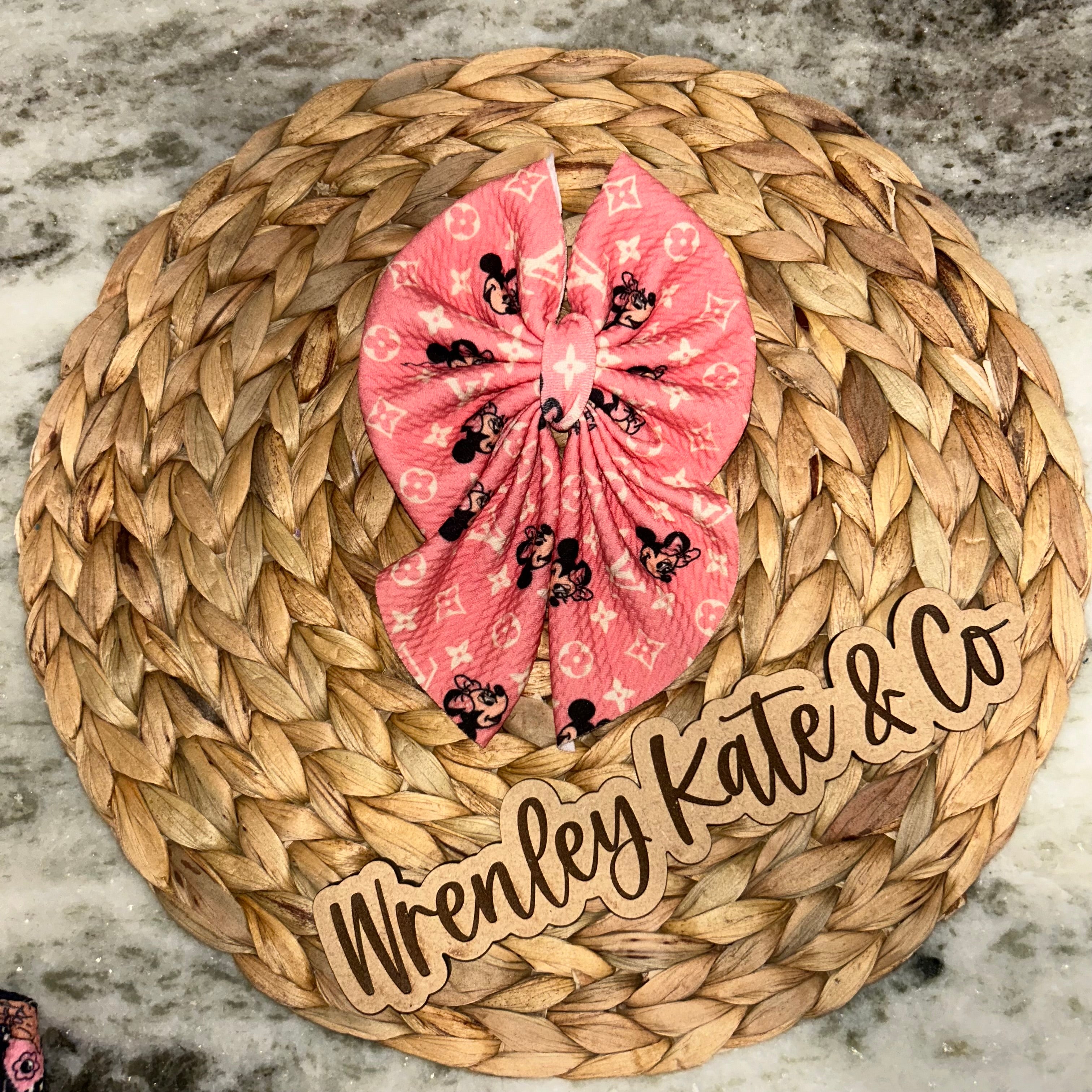 Pink boujee mouse – Wrenley Kate & Co